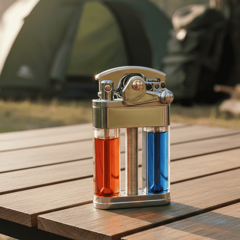 CLEARFUEL Multi-Fuel Kerosene Lighter | Transparent Outdoor Lighter ...