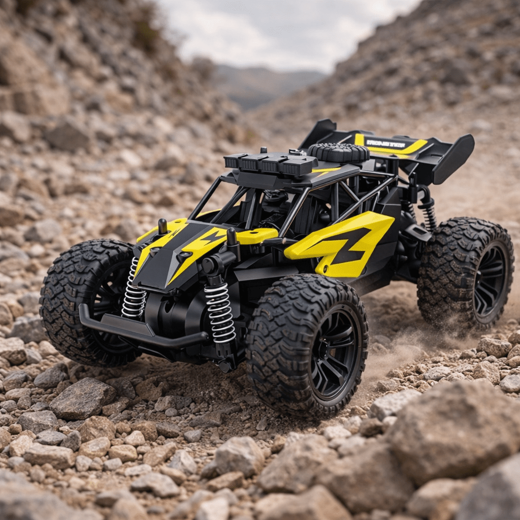 DIRTCLASH All-Terrain Remote Control Monster Truck with High-Speed ...