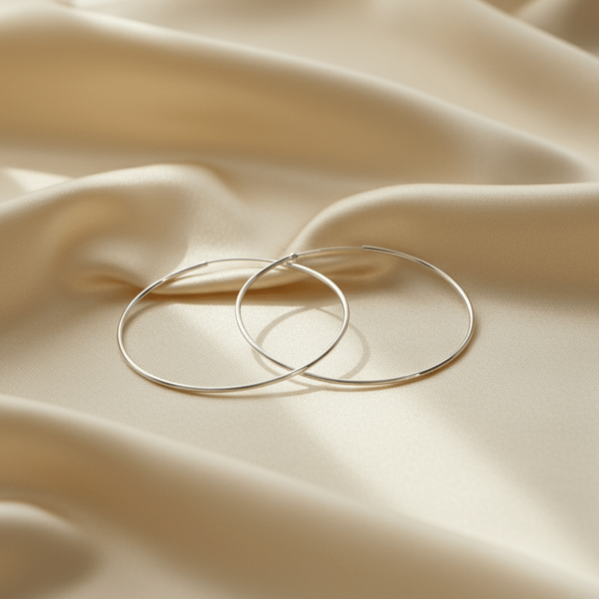 Luminous Seaside Full Moon Hoops – SUNNEREY