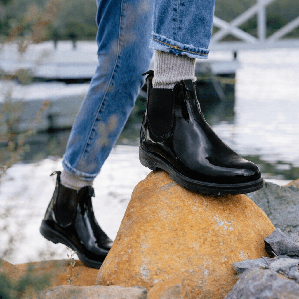 RUGGARO Men’s Chelsea Boots | Slip-On Boots with Rugged Sole ...