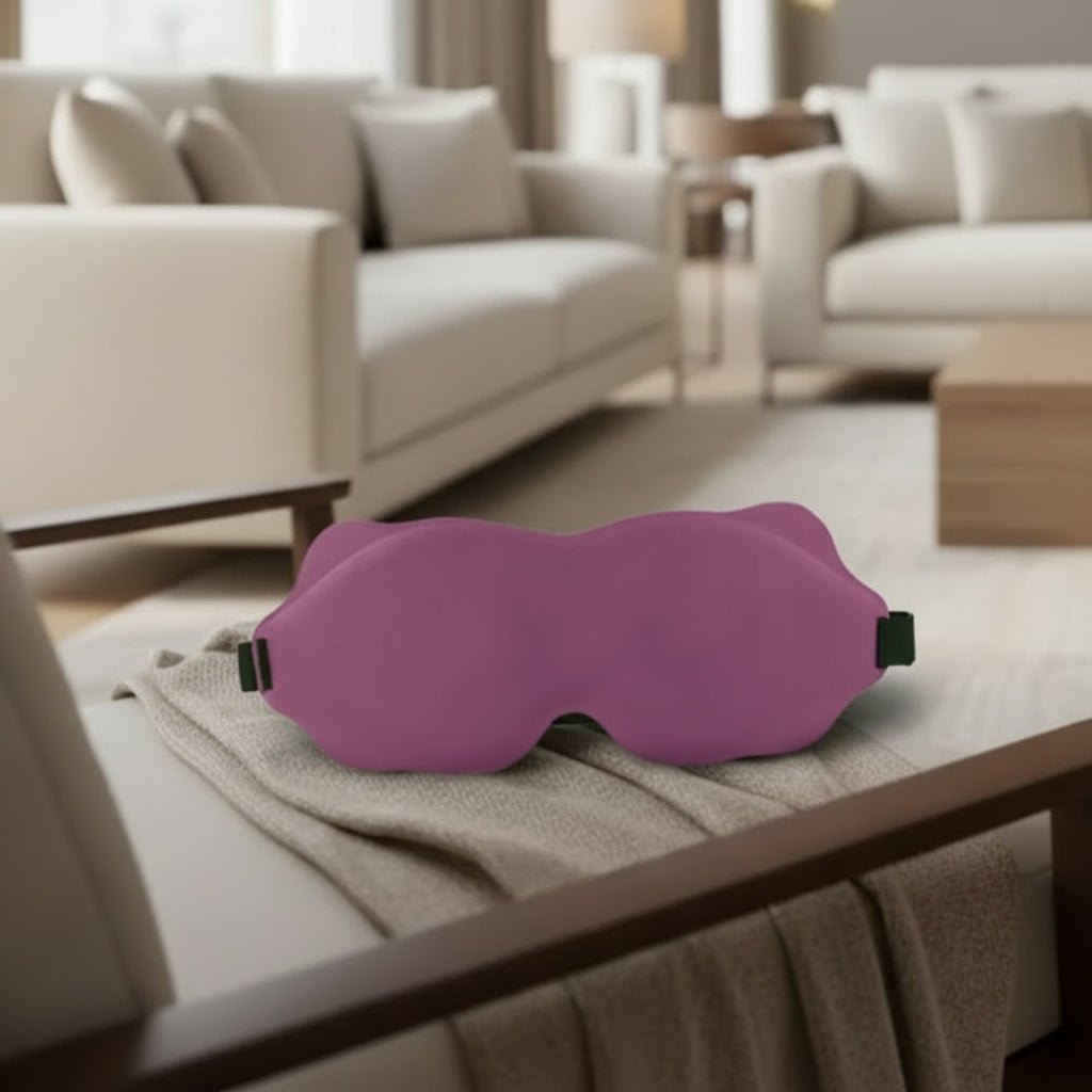 SLEEPMORPH 6D Sleep Mask | Memory Foam Light-Blocking Eye Mask with ...
